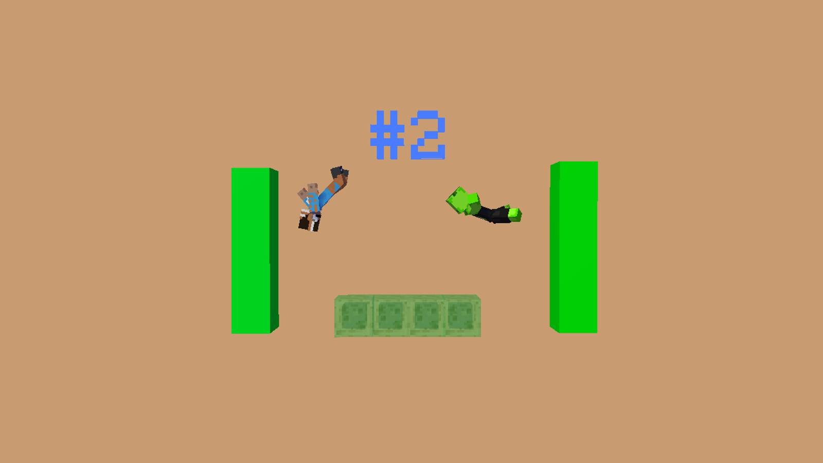 ПРЫГАЮ ПО СЛИЗИ В ПАРКУРЕ С ФЛЕЙМОМ