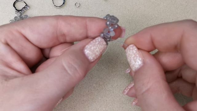 Мастер класс. Серьги кольца