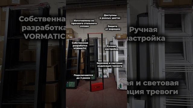 Преимущества антикражных систем VORMATIC
