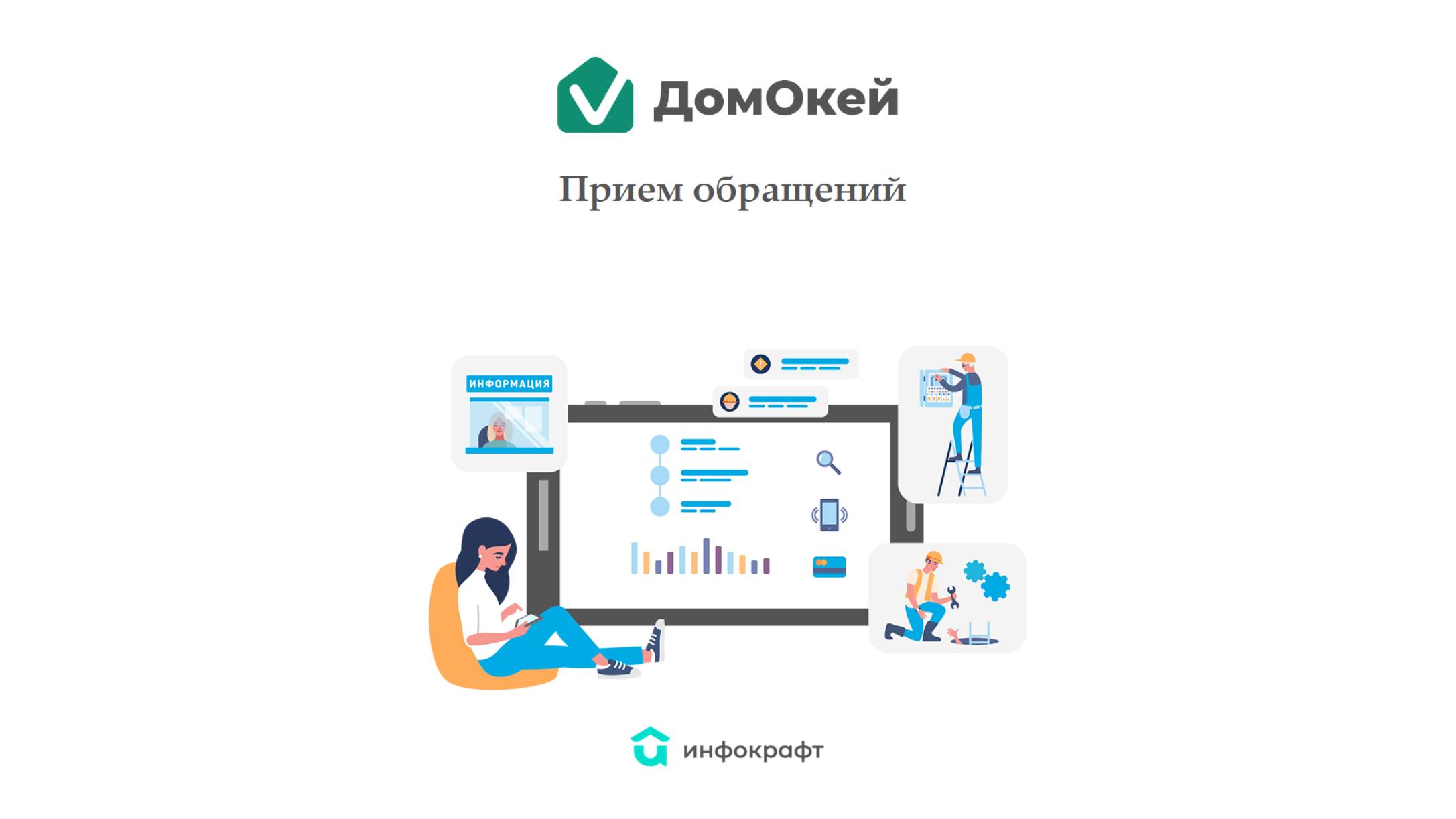 Обработка обращений, поступивших через телеграм-бот "Домокей", в программе 1С.