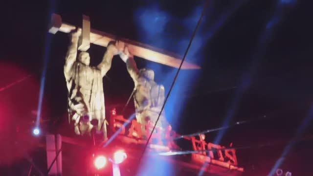 Байк шоу 2017 "Русский реактор",  генеральная репетиция, сюжет - появление реактора,