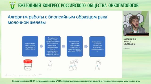 Накопленный опыт PD-L1 тестирования клоном SP142