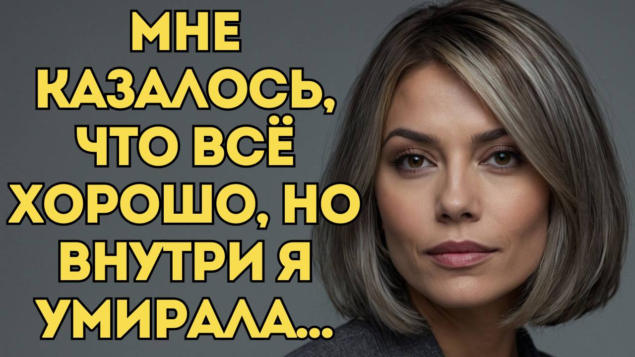 Истории из жизни "Мне казалось, что всё хорошо, но внутри я умирала..." Слушать аудио рассказы.