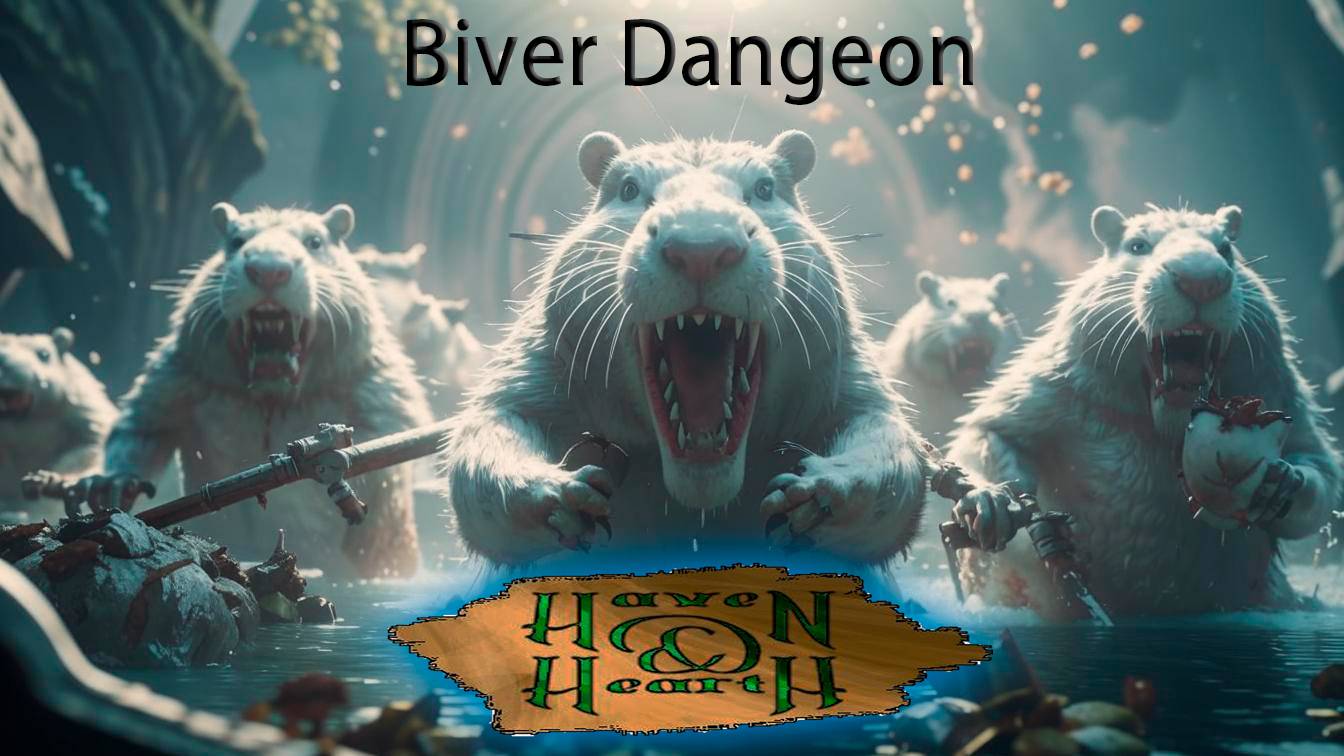 Haven and Hearth - Данж бобров (Bivers dangeon)