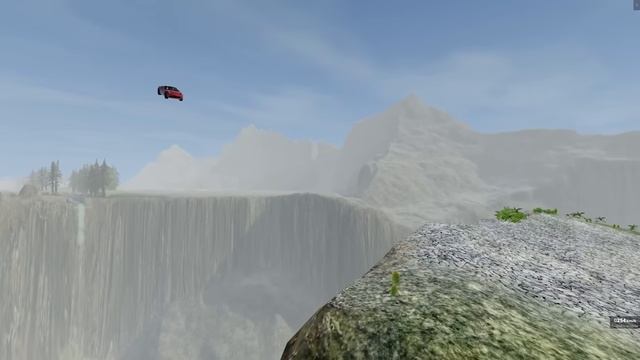 [Max Deep] В ПОСЛЕДНИЙ ПУТЬ! ПРЫЖОК ЧЕРЕЗ РУХНУВНЫЙ МОСТ _ BeamNG.drive.