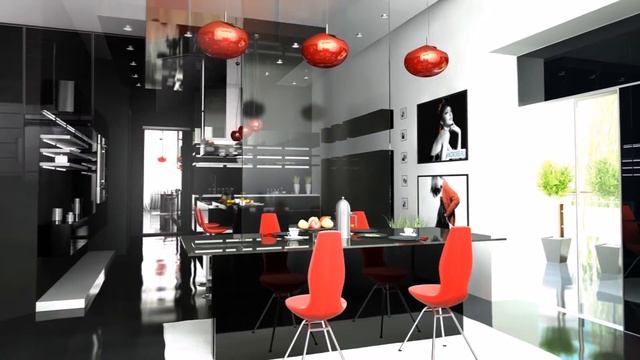 Оранжевый цвет в дизайне интерьера