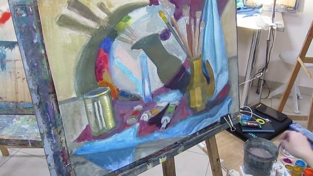 МАСТЕР-КЛАСС: КОНТРАСТЫ | Тон и КОНЦЕНТРАЦИЯ СВЕТА | Что ДЕЛАТЬ со всем этим?🖼️🎨