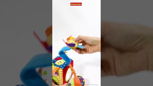 Игрушка развивающая мягкая Куб #Shorts,#bondibon,#длядетей,#развивающая