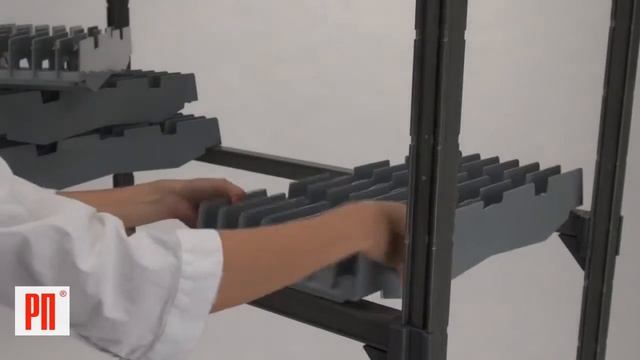 Передвижные стеллажи Cambro для сушки посуды