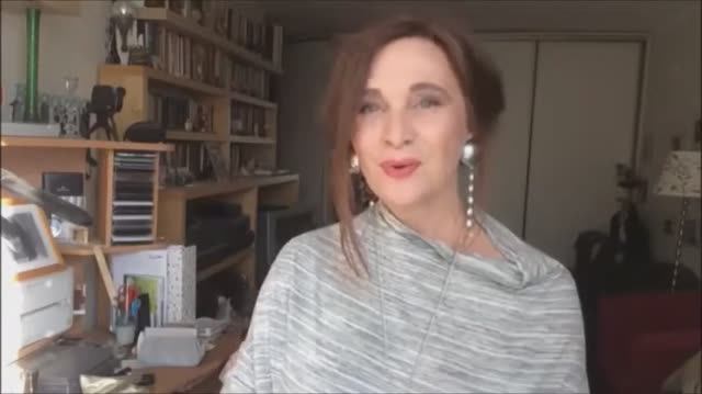 Визитка для кастинга на рекламу. В образе модельера.