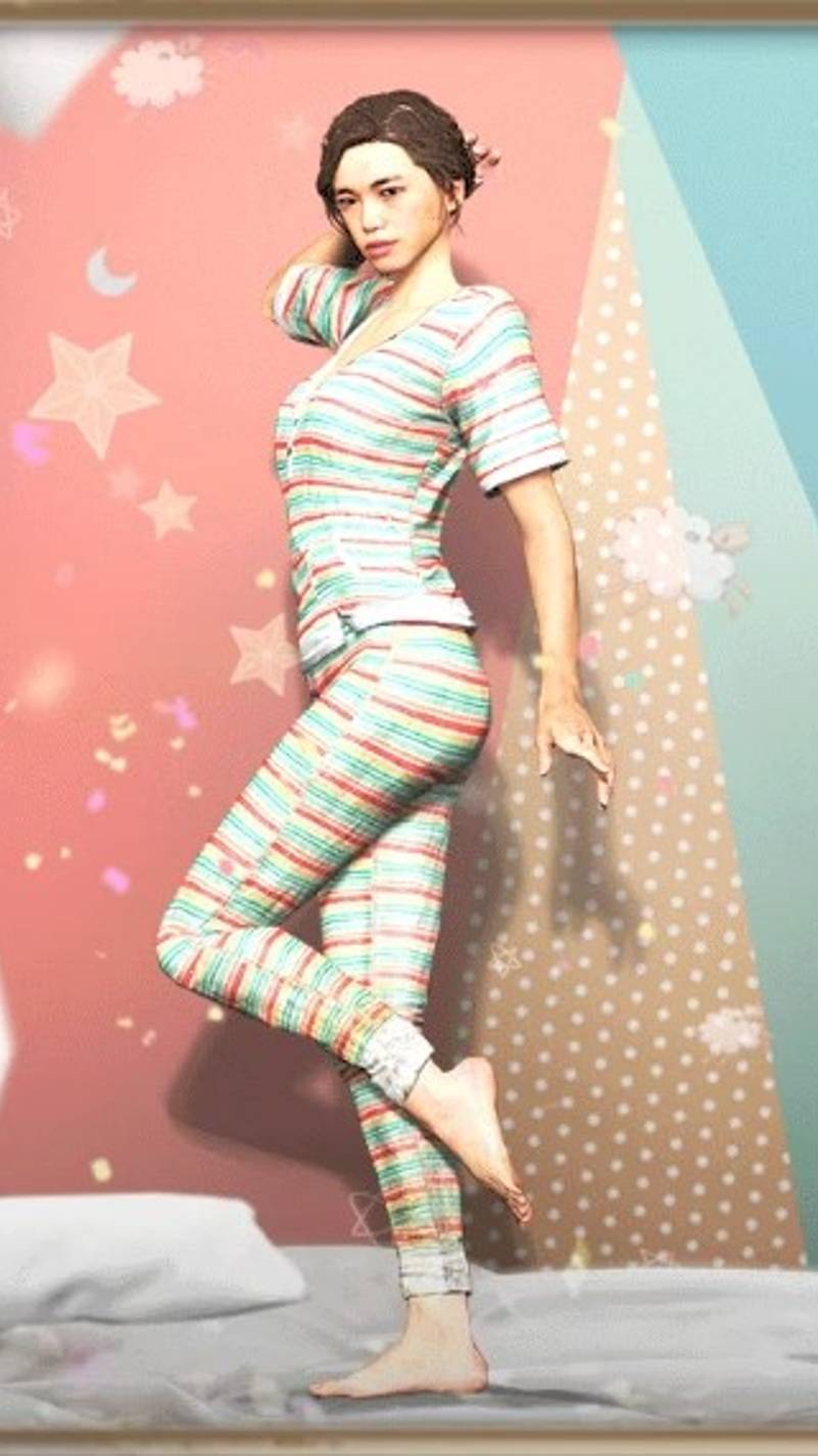 Набор Полосатая Пижама PUBG PLAYERUNKNOWNS BATTLEGROUNDS