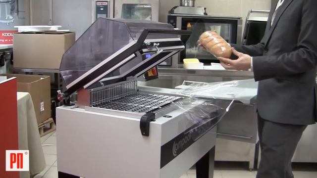 Упаковка батона Термоусадочным аппаратом Maripak Compack