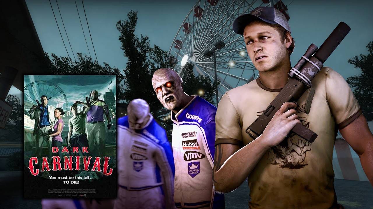 Джимми Гиббс Соло Забег - Left 4 Dead 2 «Мрачный Карнавал»