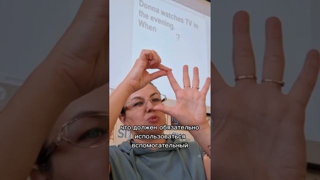 Английская грамматика на пальцах #shorts