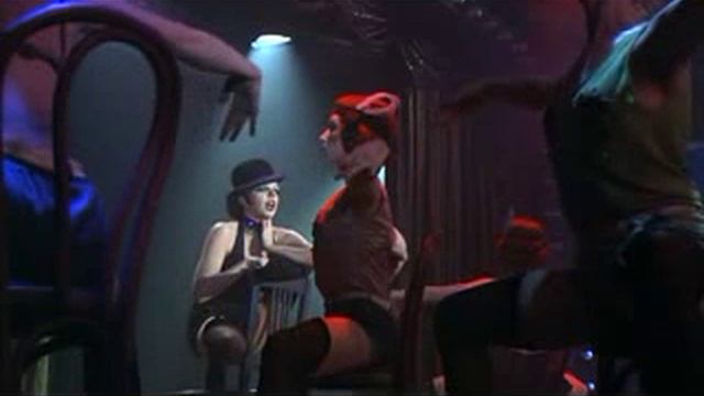 Liza Minnelli Performing Mein Herr with Chair