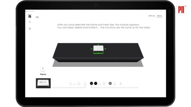 Буфетная система WMF Quadro