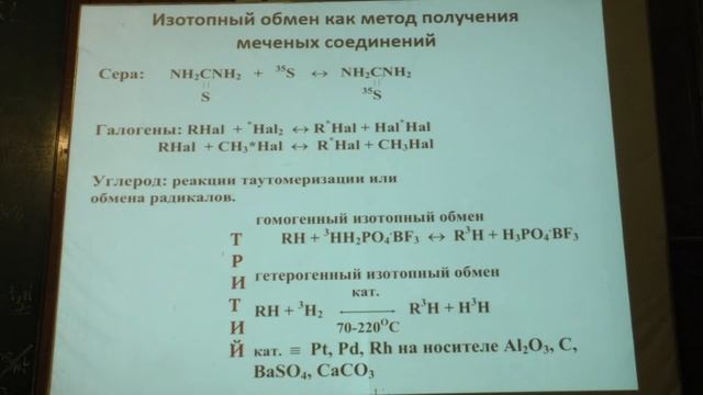 Бадун Г. А. - Основы радиохимии - 9. Синтез меченых соединений