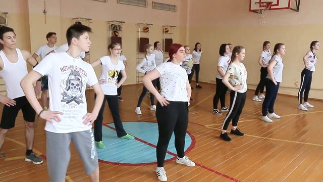 Зарядка в медицинском колледже