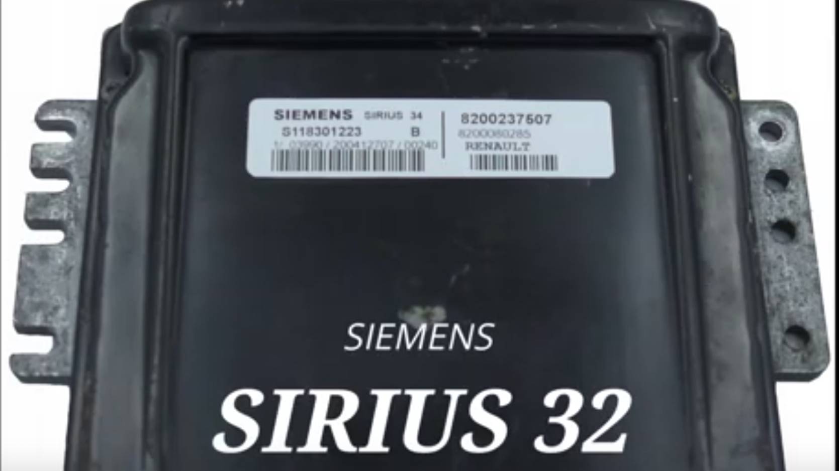 Renault Megane 1   Siemens Sirius 32   IMMO OFF  S110030050 B 8200047493