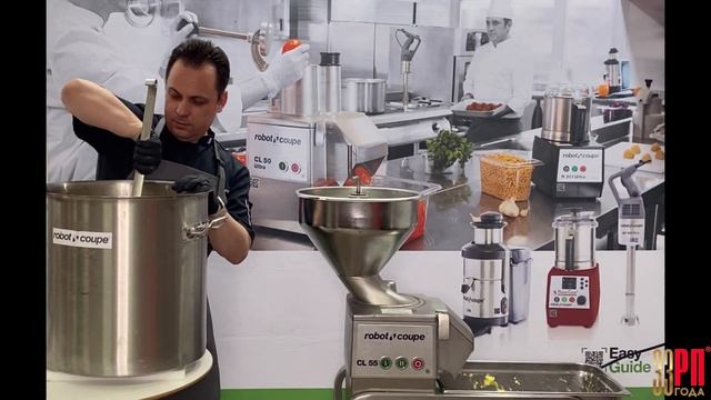 Овощерезка Robot Coupe CL 55 - готовим картофельное пюре