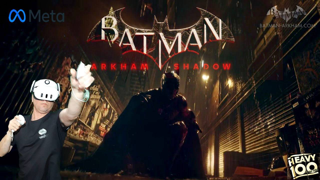 Batman: Arkham Shadow VR. Quest 3.