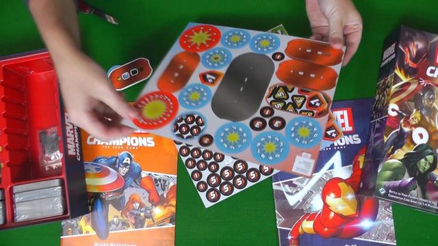 Обсуждаем и открываем настольную игру «MARVEL CHAMPIONS»