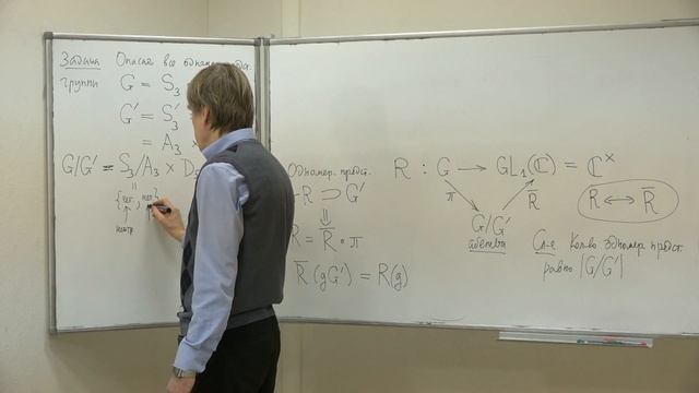 Тимашев Д. А. - Алгебра. Часть 2. Семинары - 13. Теория представлений. Часть 2