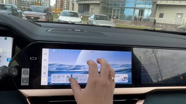 Обзор русификации с кастомной прошивкой от GMC для Geely Monjaro версия 2.0 для машин ПИ.