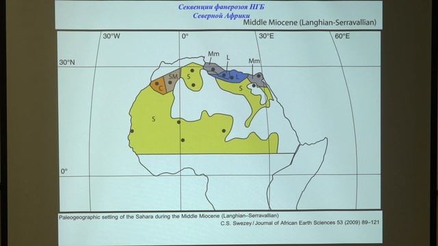 Габдуллин Р. Р. - Нефтегазоносные бассейны мира - 3. Палеогеографическая обстановка Северной Африки