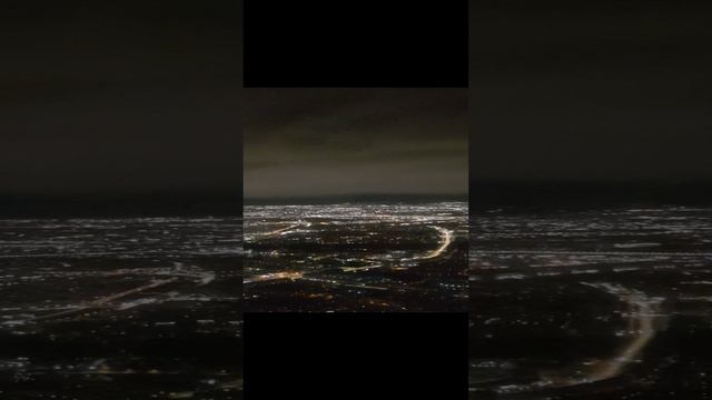 Вылет из Пулково ночью. Ночной Петербург прекрасен! Видео канала Мой Петербург.