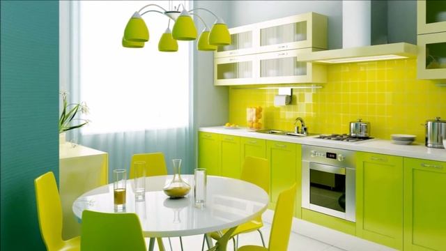 Желтый цвет в дизайне интерьера