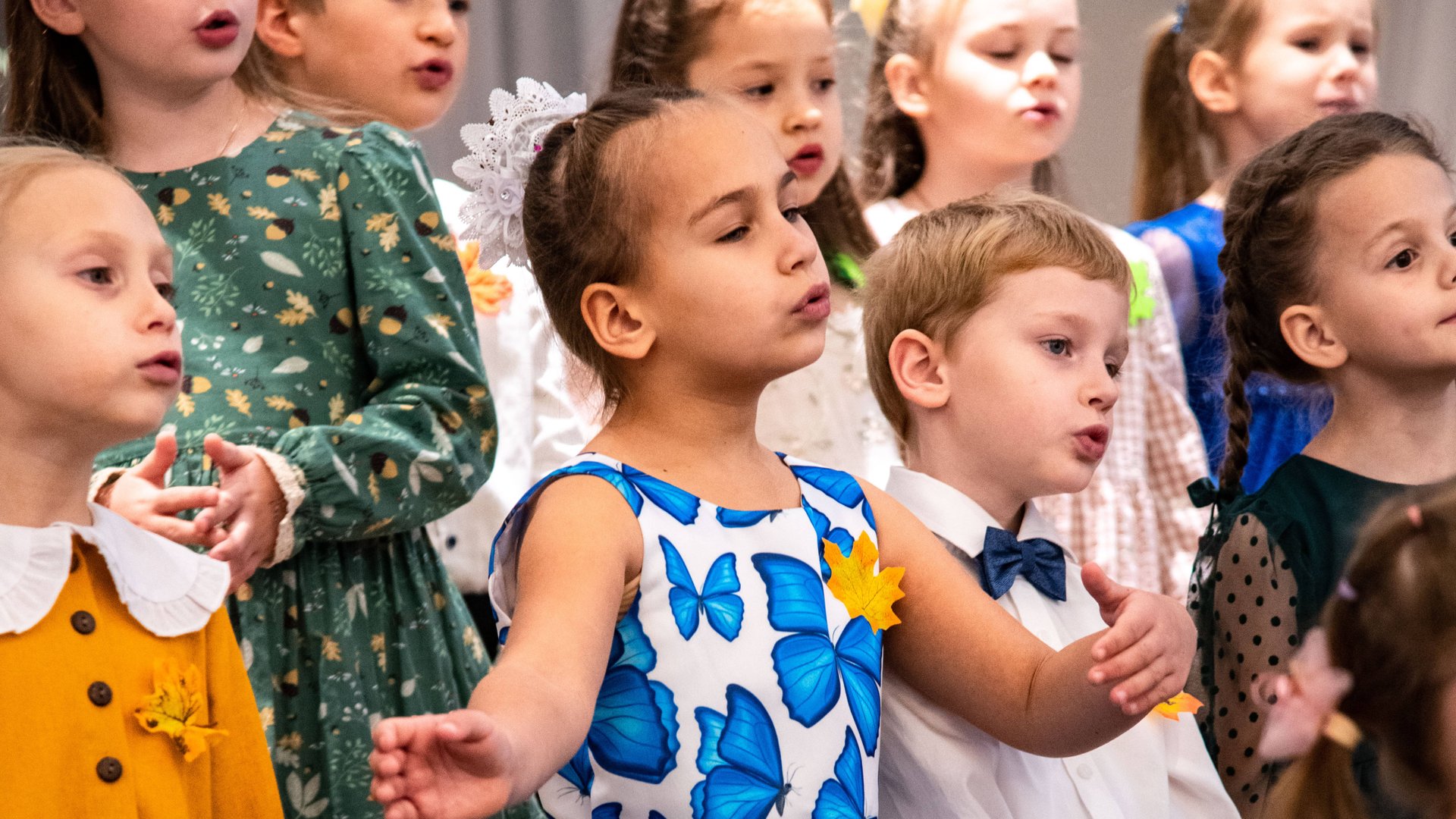 Осенние веснушки, хор Ручеек