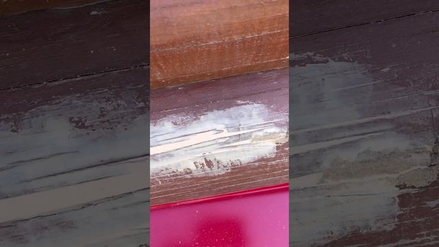 Мой опыт заделки трещин и щелей в дереве