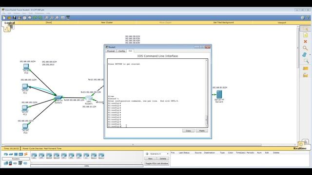 Урок 12 Cisco Packet Tracer. Протокол RIP. Запуск на маршрутизаторах. Очистка файла конфигурации