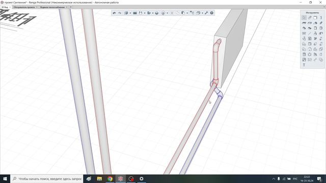 Сантехника в Renga. Часть 3. Отопление на этажах.