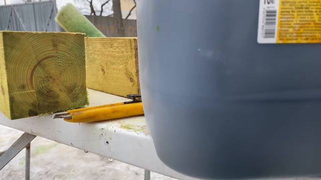 Био фундамент для теплиц из бруса