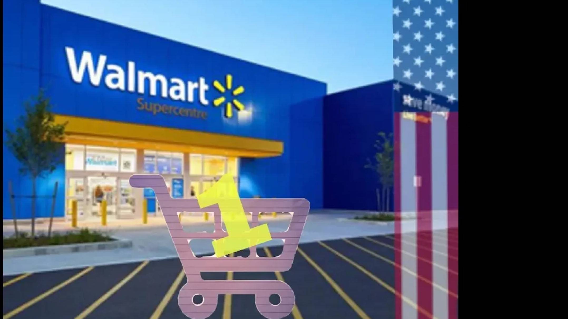 США Покупки Walmart Доставка домой