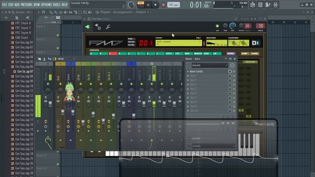 FM 7 в 2024 году синтезируем Psy trance FM bass