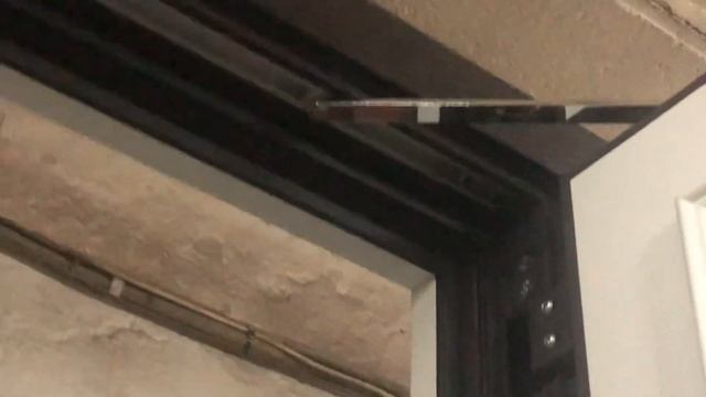 Входная дверь 2.9м х1.5м скрытые петли