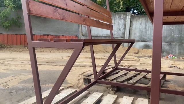 Беседка садовая усиленная