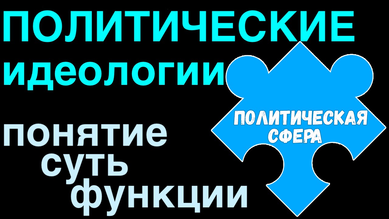 ЕГЭ обществознание | ПОЛИТИЧЕСКИЕ ИДЕОЛОГИИ понятие функции типы | Подготовка ЕГЭ Обществознание |