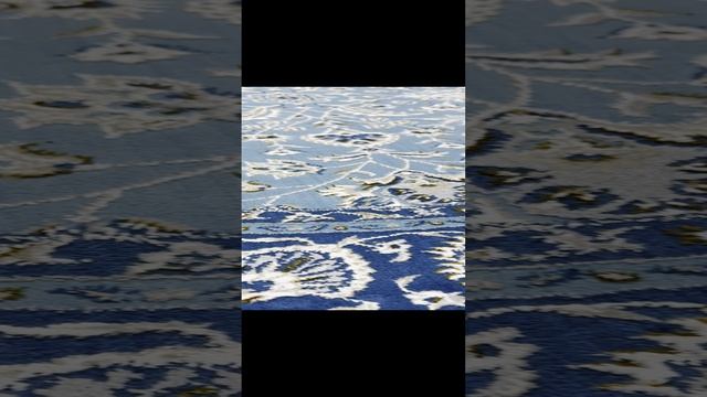 Турецкий ковер A067A_BLUE  BLUE круг