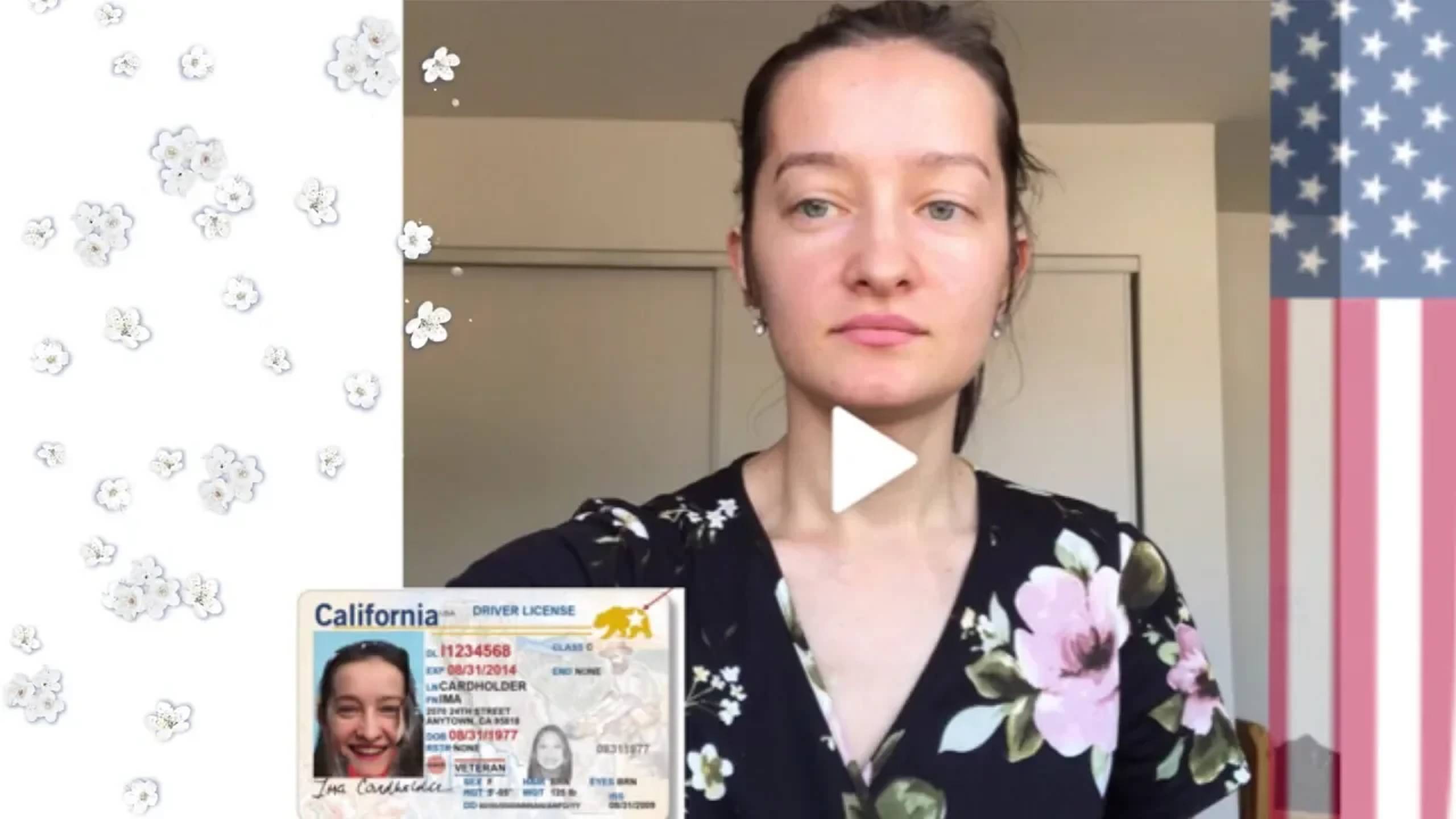 США Водительские права получение Калифорния Лос-Анджелес