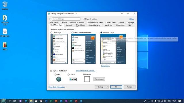 Меню "Пуск" из Windows 7 в Windows 10 - The Tech