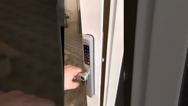 Входная дверь со стеклом