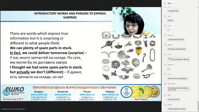 Английский язык. Вводные слова как неотъемлемая часть разговорной речи