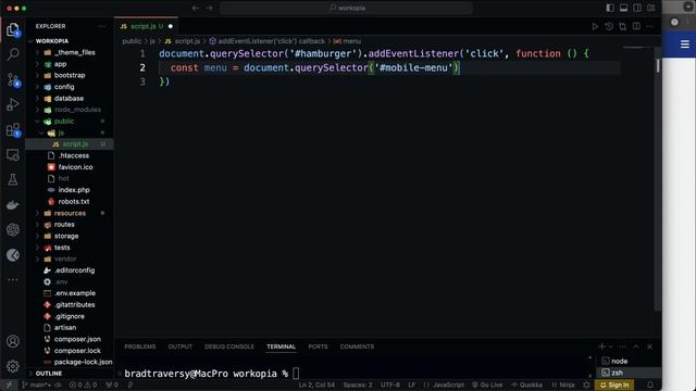 010. Mobile Menu Toggle