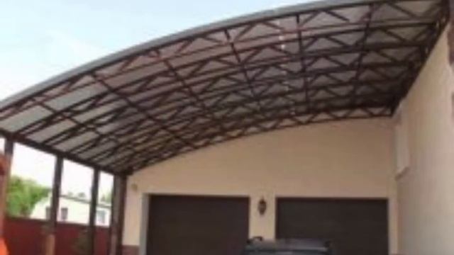 Навесы с поликарбонатом