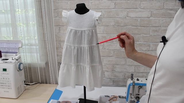 Летнее платье. Урок 10. # Метод Любакс.