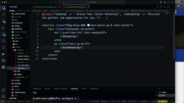 012. Top & Bottom Banners